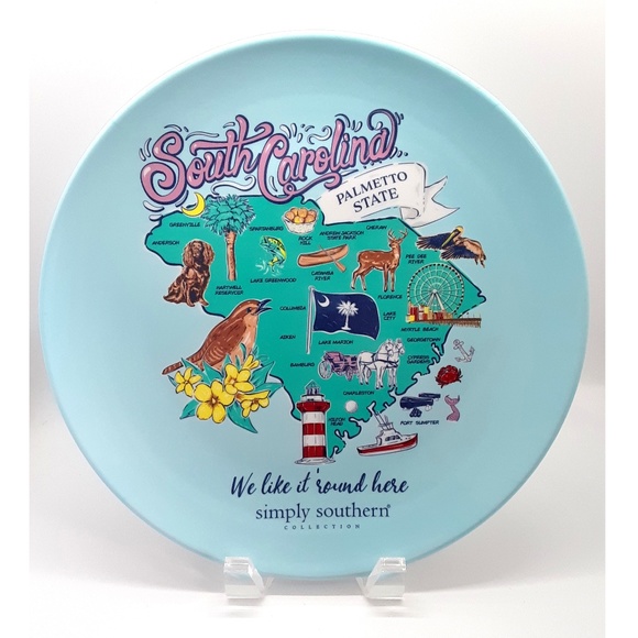 Simply Southern | Dining | Simply Southern Dinnerware Plate South ...